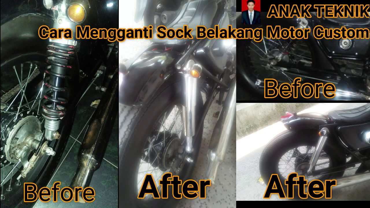 sock motor custom yang paling keren, anak motor wajib nonton - YouTube
