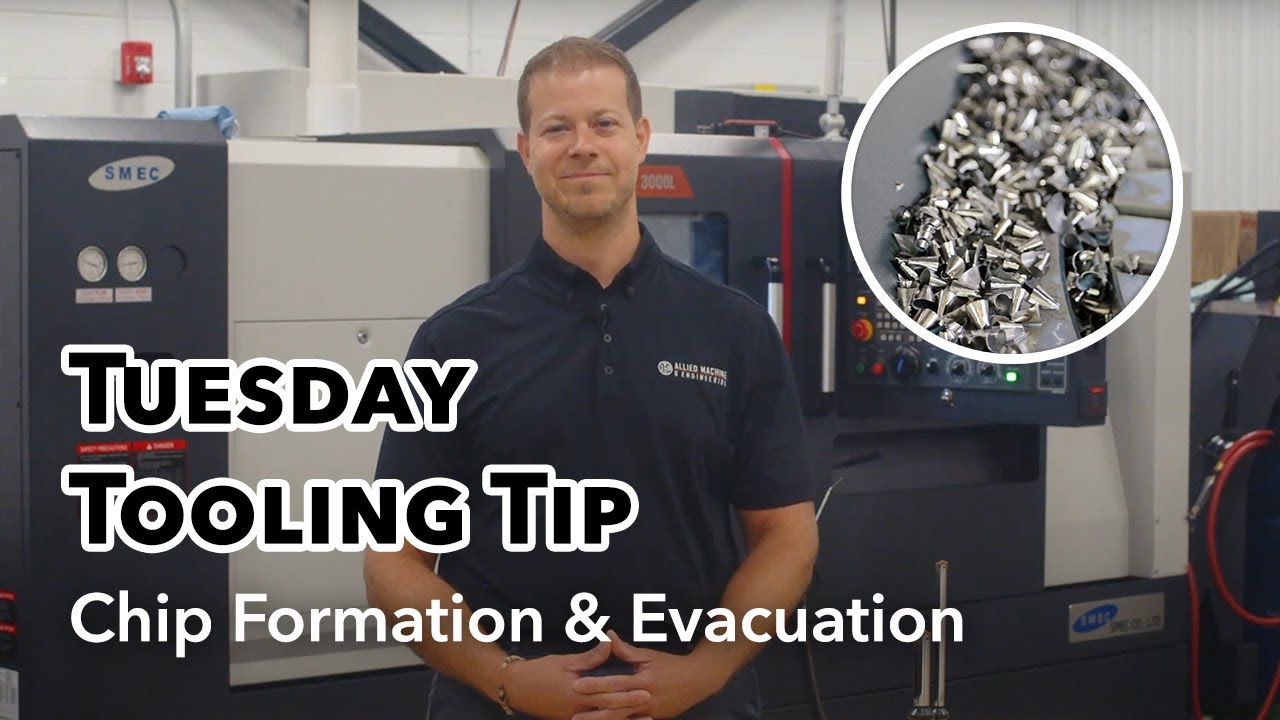 Tooling Tip – Chip Formation and Chip Evacuation - YouTube