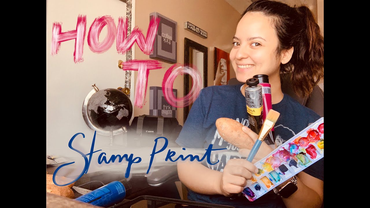 HOW TO - Stamp Print - - YouTube