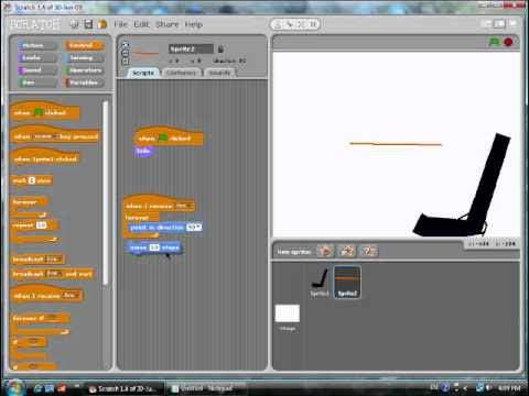 scratch game programming tutorial 2 - YouTube