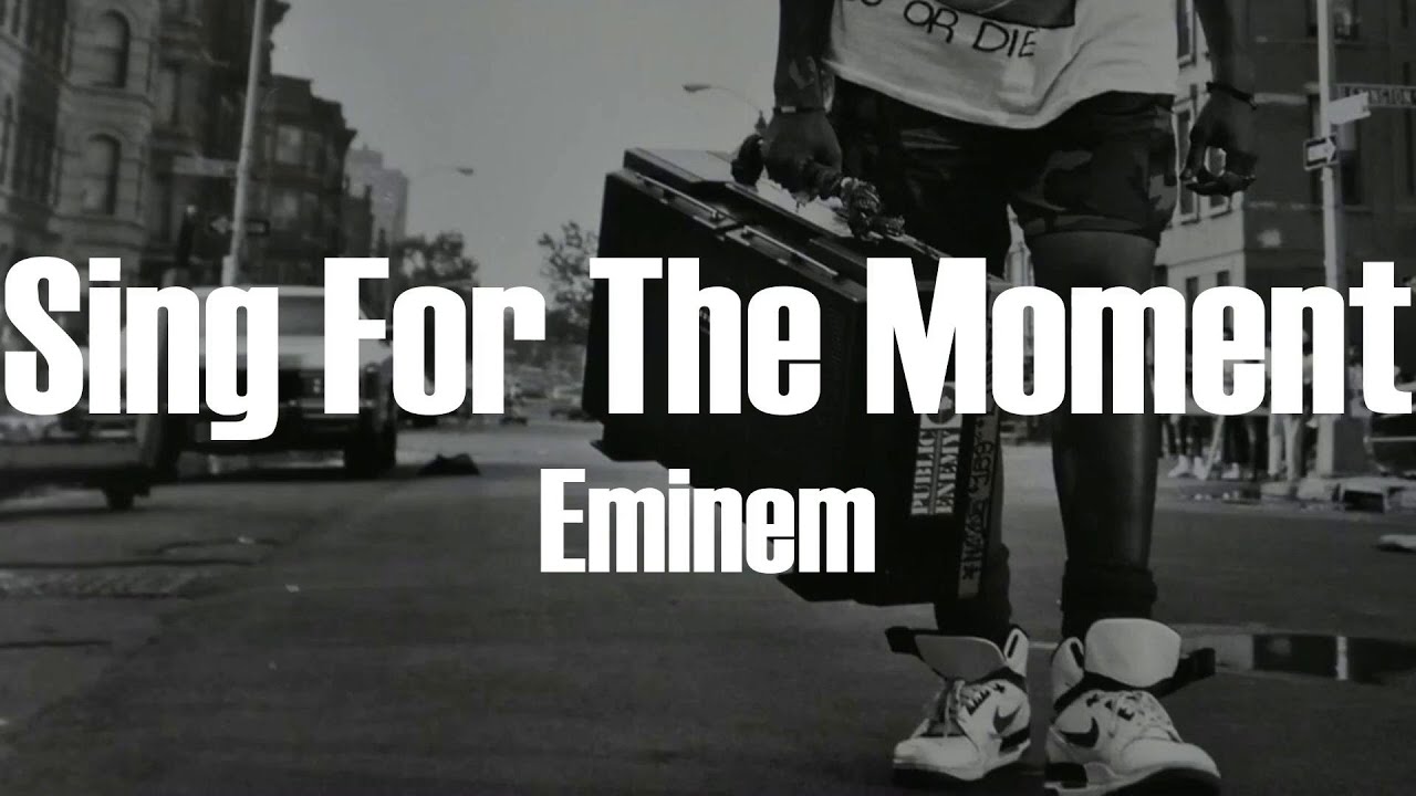 Eminem - Sing For The Moment (Lyrics) | Playlist Rap Old School ...