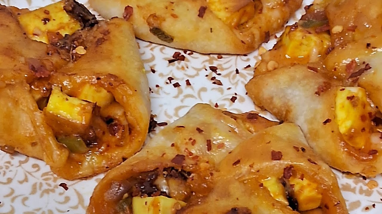 Zingy parcel recipe / Paneer parcel recipe. / withaout oven paneer ...