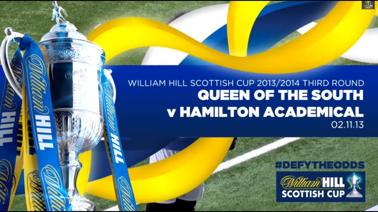 Queen of the South v Hamilton Academical // William Hill Scottish Cup ...