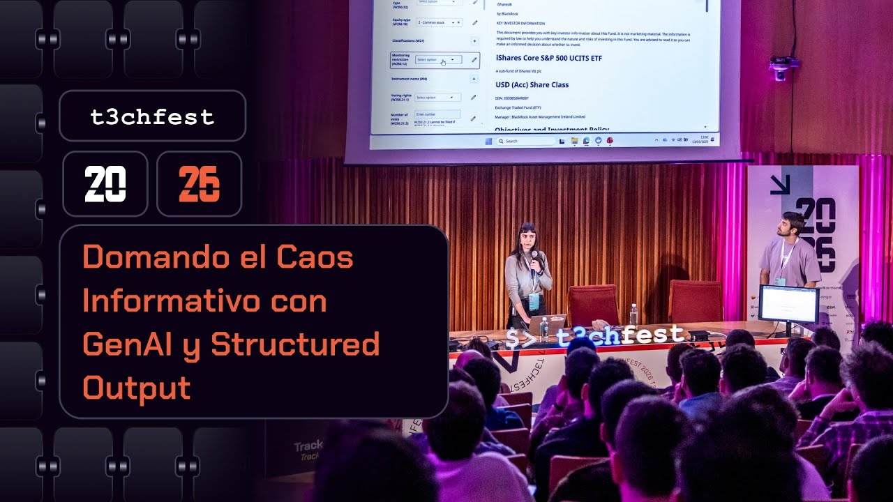 Domando el Caos Informativo con GenAI y Structured Output - T3chFest ...