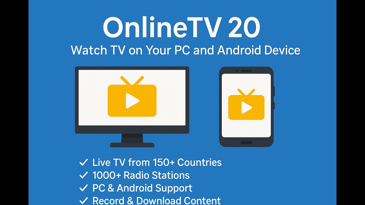 OnlineTV 20 – Watch TV on Your PC and Android Device - YouTube