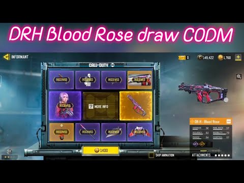 Buying legendary DRH Blood rose CODM and Legendary PPSH-41 prestige # ...