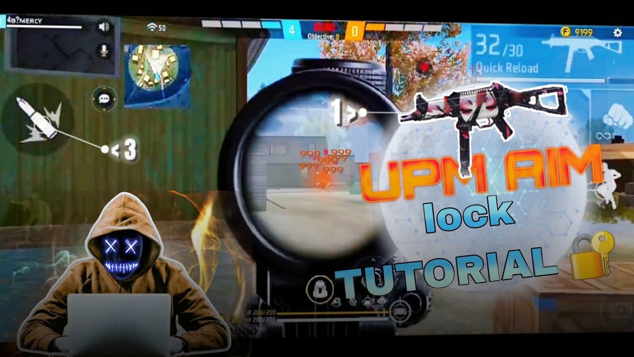 UMP HEAD AIM🎯 LOCK TRICK 📈 FREE FIRE 100% HEADSHOT TUTORIAL 🎯 - YouTube