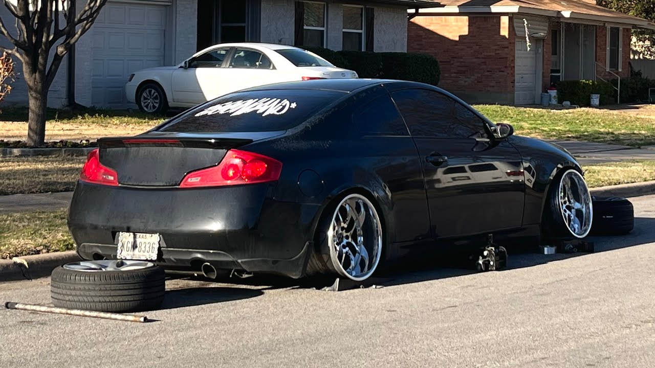 Rebuilding SSR Minerva for my G35 Coupe - YouTube