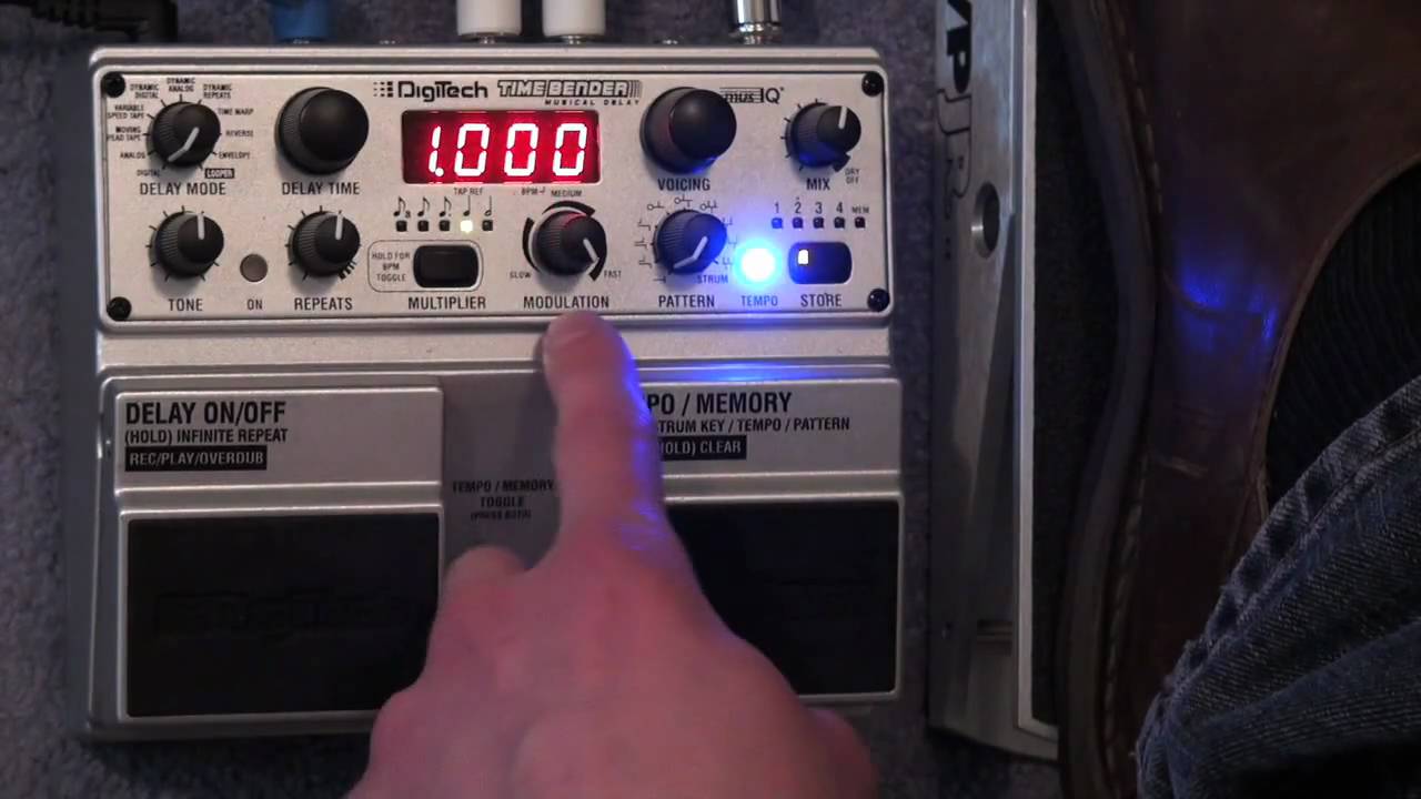 TimeBender Delay: Expression Pedal Special Cases - YouTube