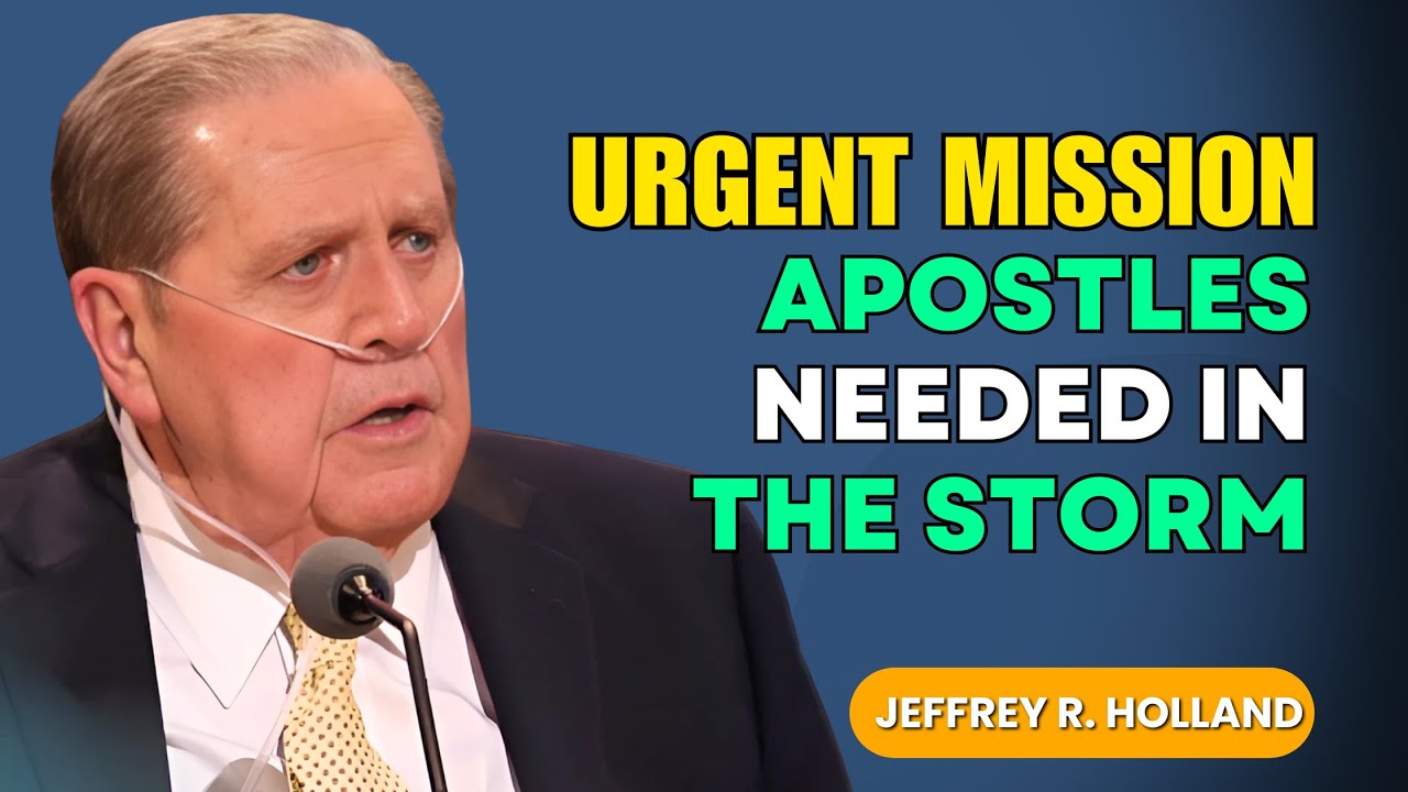 Jeffrey R. Holland Sermon - God’s Word Reveals: Humanity Standing on the Brink of the Abyss ...