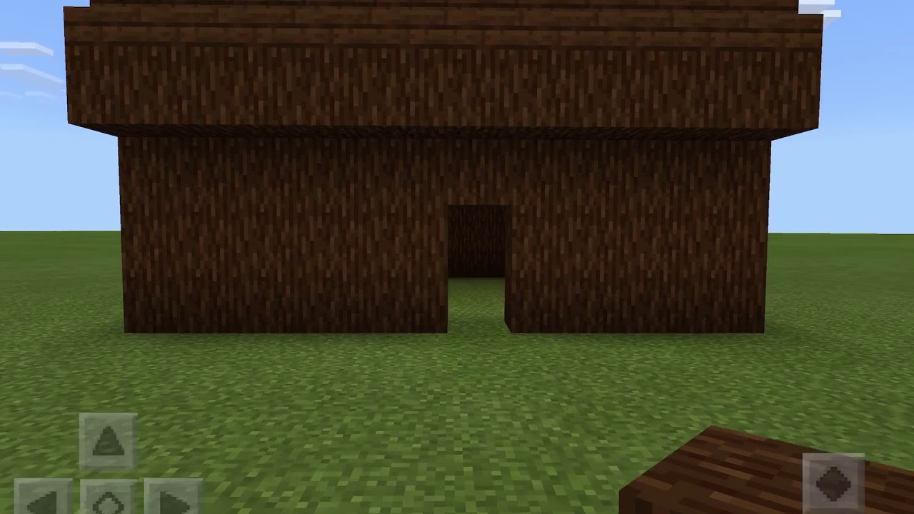 Minecraft log cabin simple - tastecn