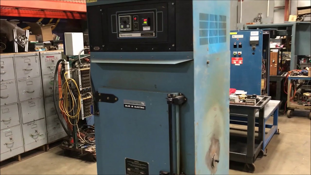 Blue M Electric Lab Batch Oven O2076 - YouTube