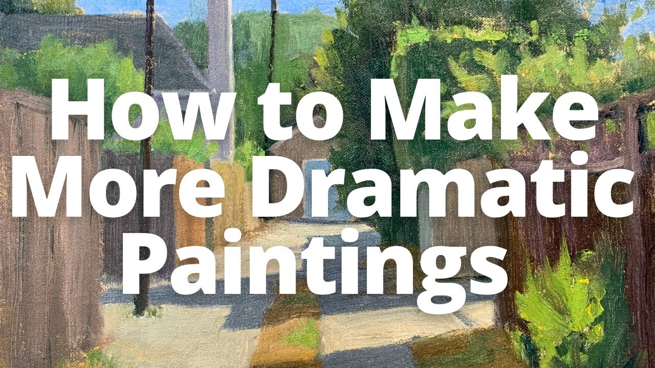 How to Make More Dramatic Paintings - YouTube