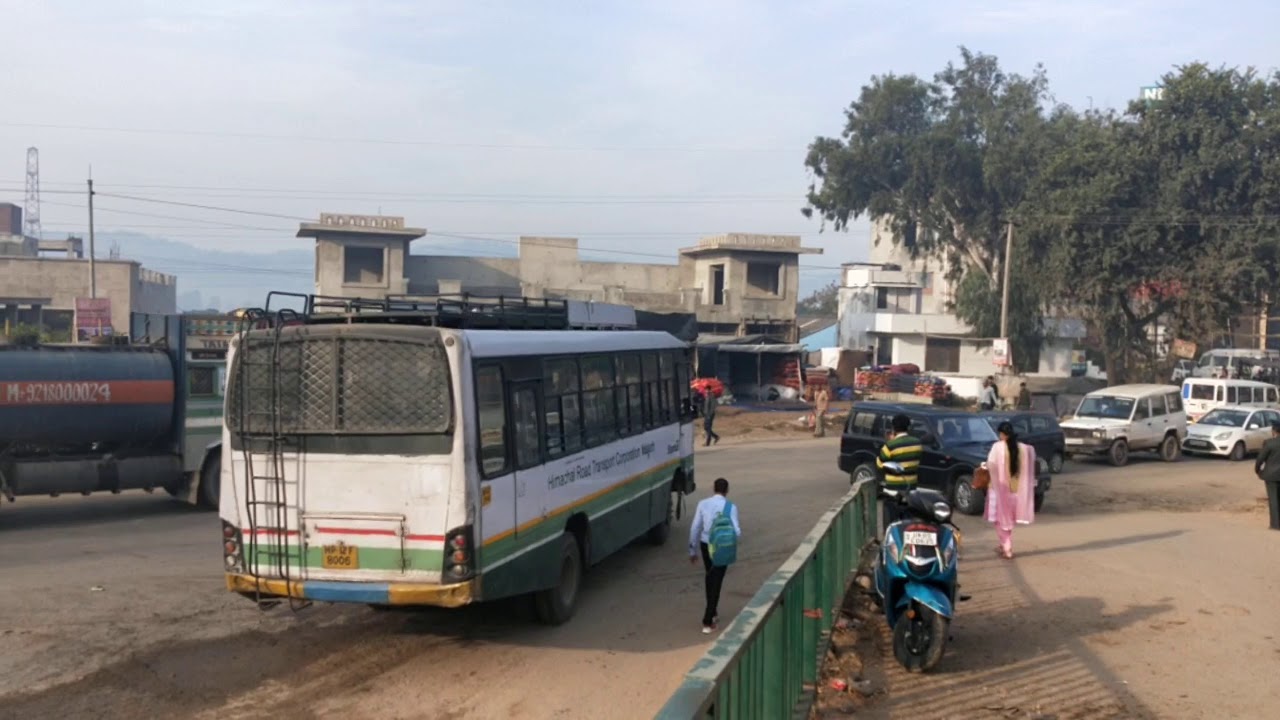 Baddi bus stand Himachal Pradesh - YouTube
