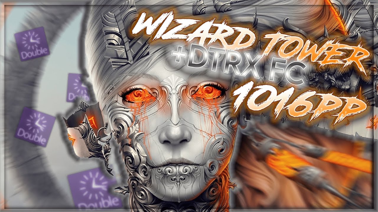 osu! 1018 pp DT FC on 9.38⭐ Wizard's Tower by Loki +RX - YouTube