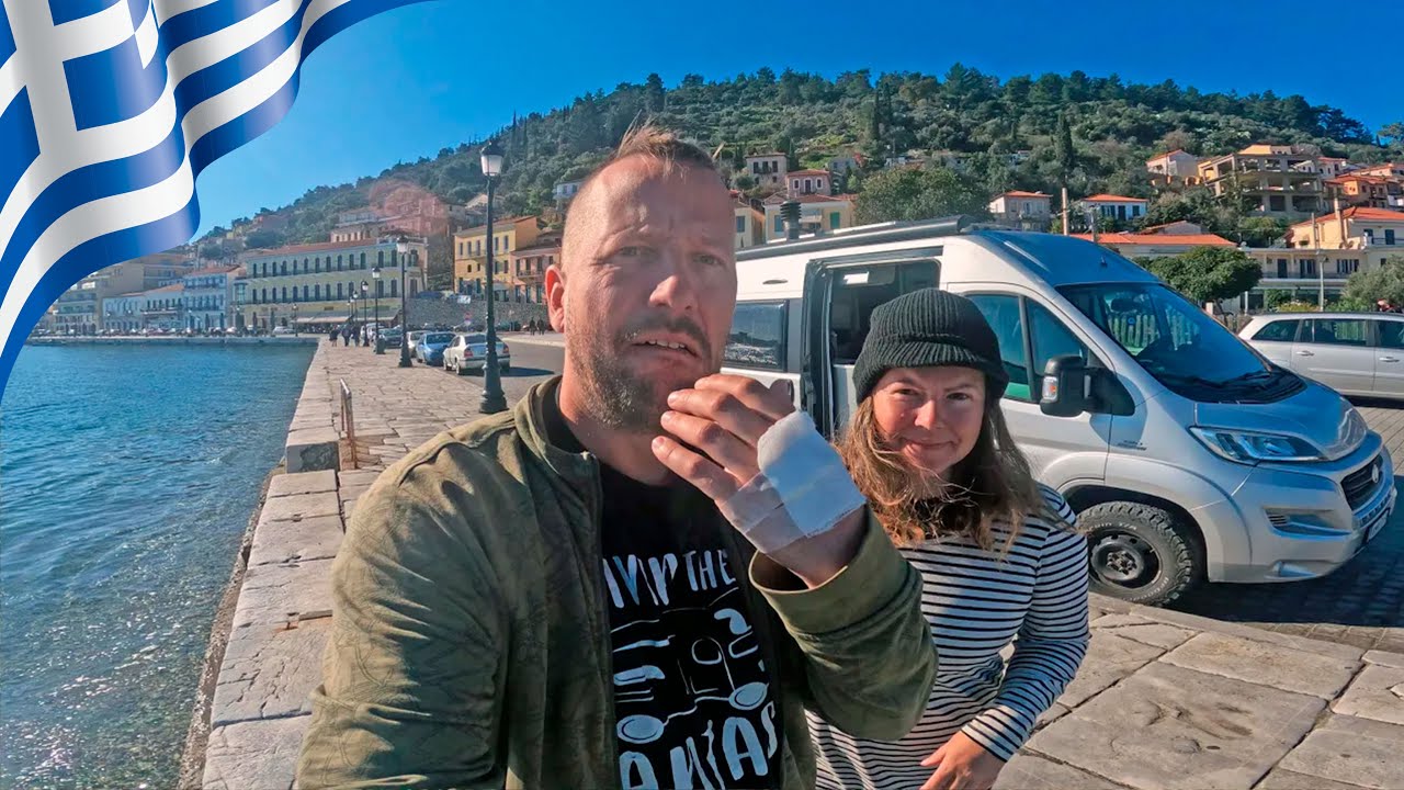 I WAS BIT BY A DOG // Van life Greece vlog - YouTube