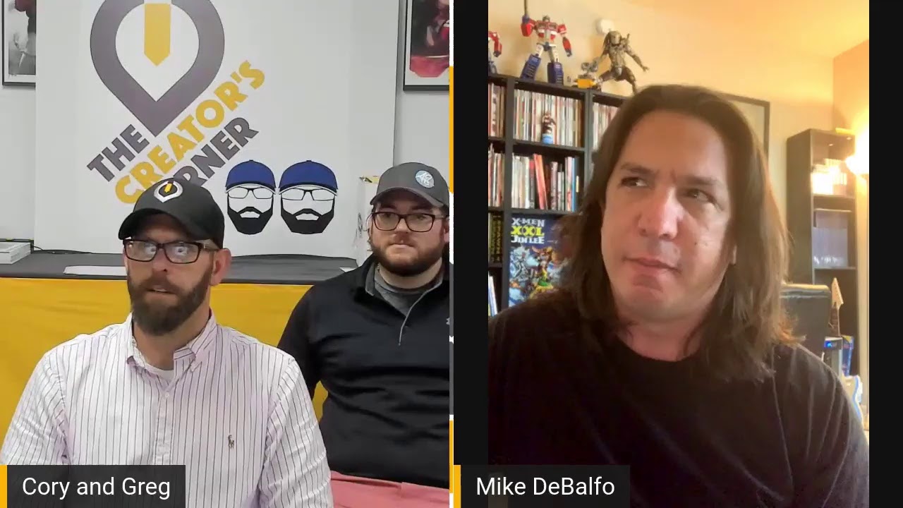 The Creator's Corner with guest Mike DeBalfo - YouTube