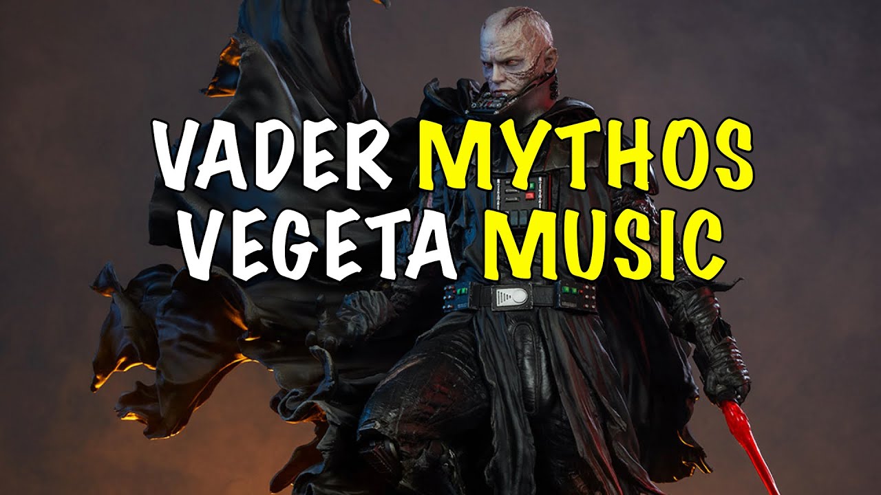 Darth Vader Mythos statue with Vegeta Super Saiyan theme!! - YouTube