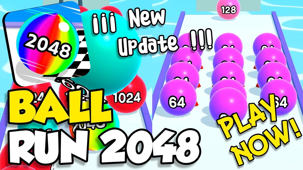 BALL RUN 2048 - ALL LEVELS GAMEPLAY WALKTHROUG | MAX LEVEL | ¡BIG ...
