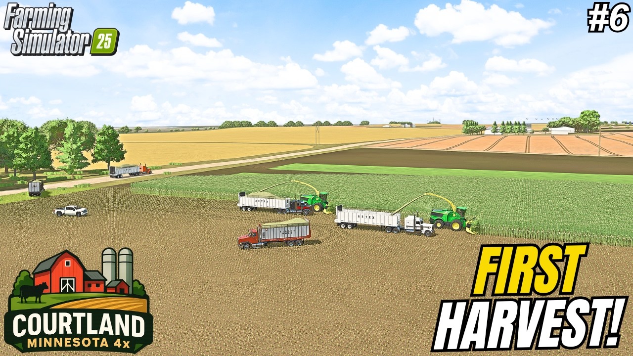 MEGA FIELD CORN SILAGE HARVEST ON THE $15,000,000 AMERICAN MEGA FARM ...