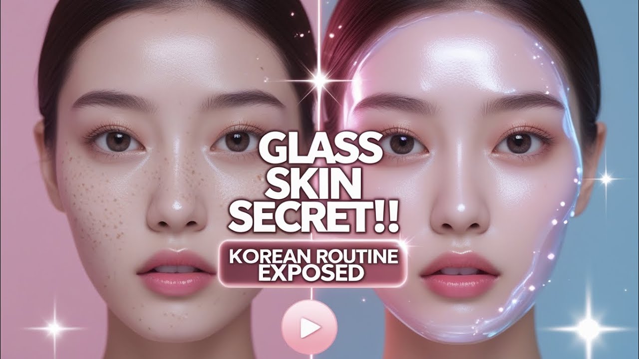 Korean Glass Skin Routine 2025 | Secret to Flawless, Glowing Skin (Step ...