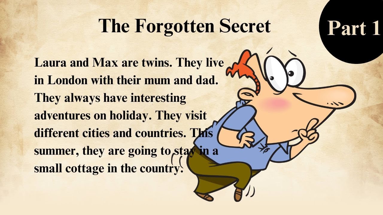 Learn English through Story ⭐Level 1 – The Forgotten Secret - YouTube