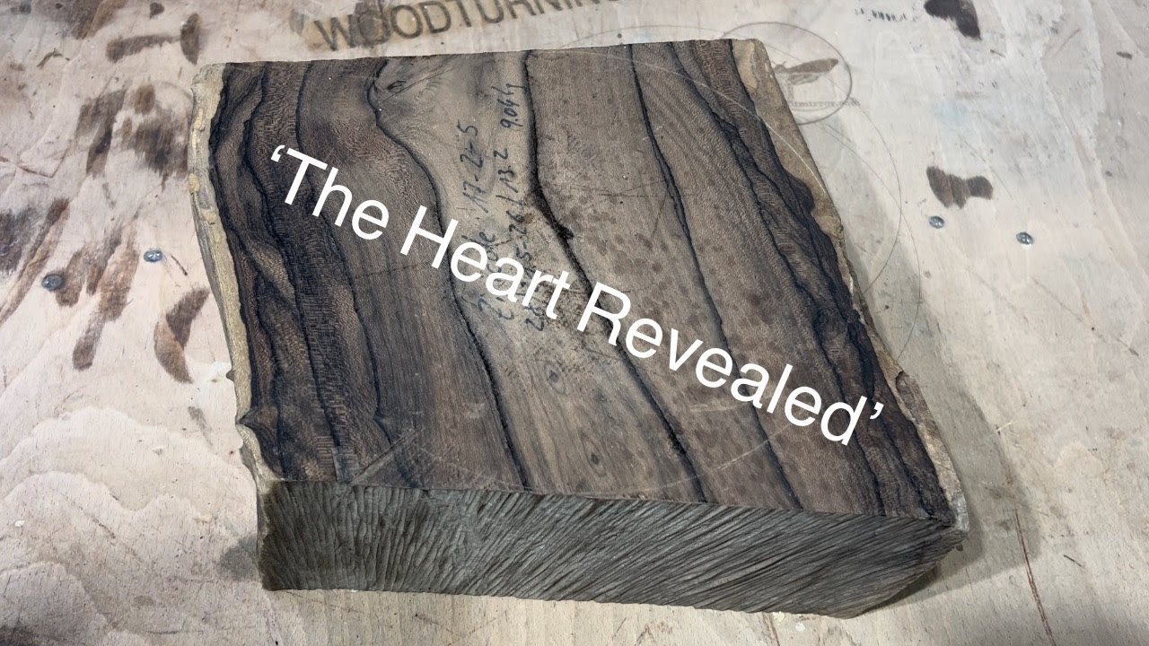 'The Heart Revealed v.2' - Wood Turning - YouTube