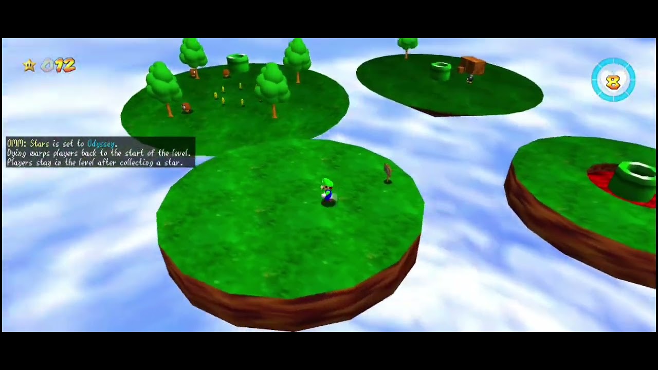 Super Luigi 64 Android OMM - Floating Isles Gameplay Part 225 - YouTube