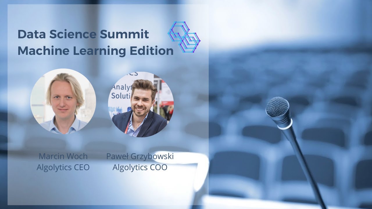 Algolytics na Data Science Summit - Machine Learning Edition - YouTube