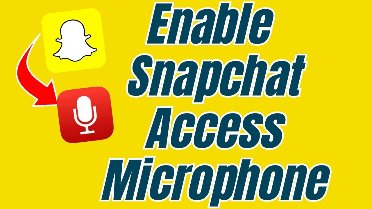 How To Enable Microphone On Snapchat on any iPhone 16 (iOS 18) - YouTube