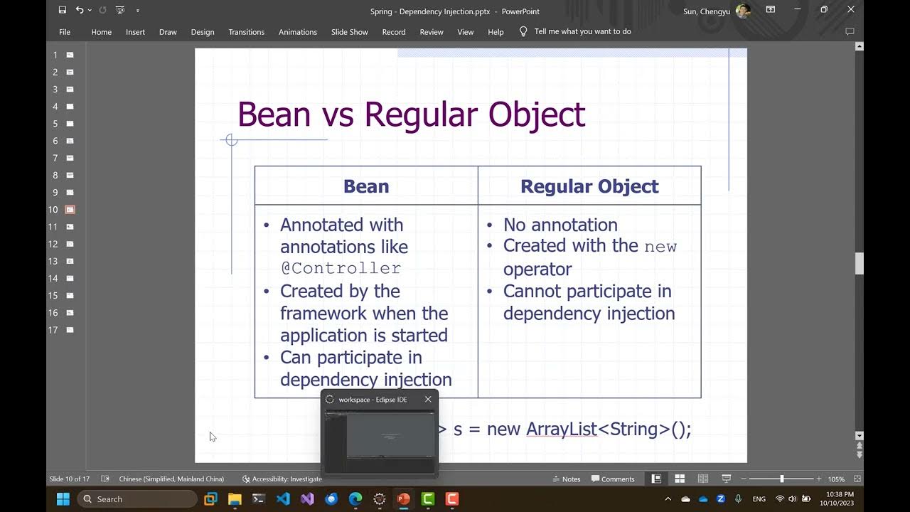 Spring - Dependency Injection - YouTube