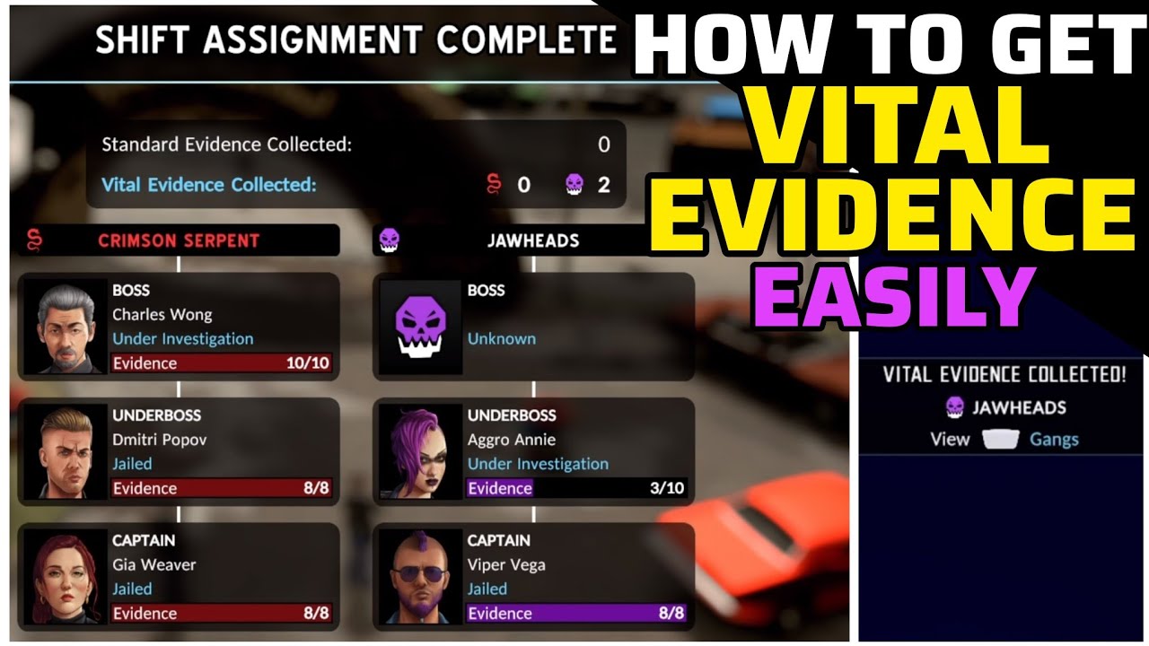 The Precinct | Easiest way to get Vital Evidence | How to get Vital Evidence Fast - Tips! - YouTube