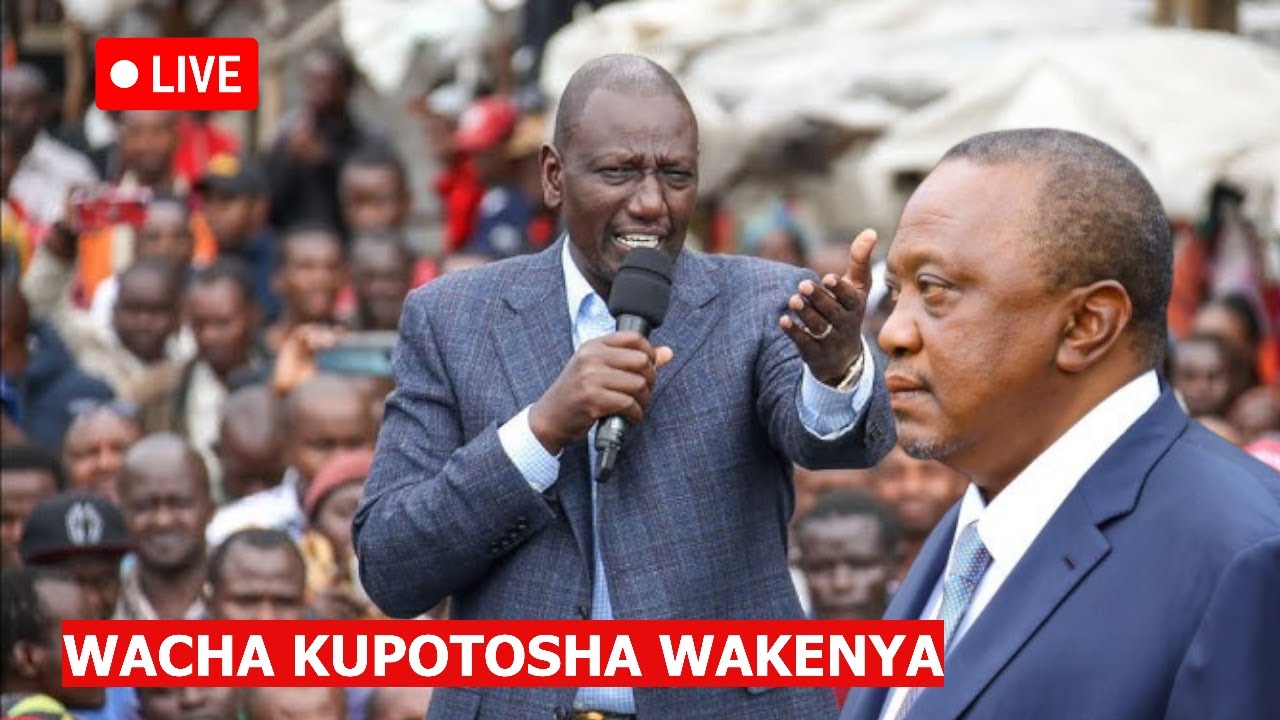 LIVE! PRESIDENT RUTO IN KAKAMEGA TO ANSWER UHURU AND GACHAGUA AFTER ...
