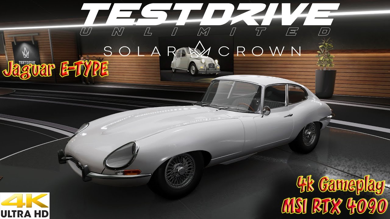 Jaguar E-TYPE Coupe Pure Sound Test Drive Unlimited Solar Crown ...