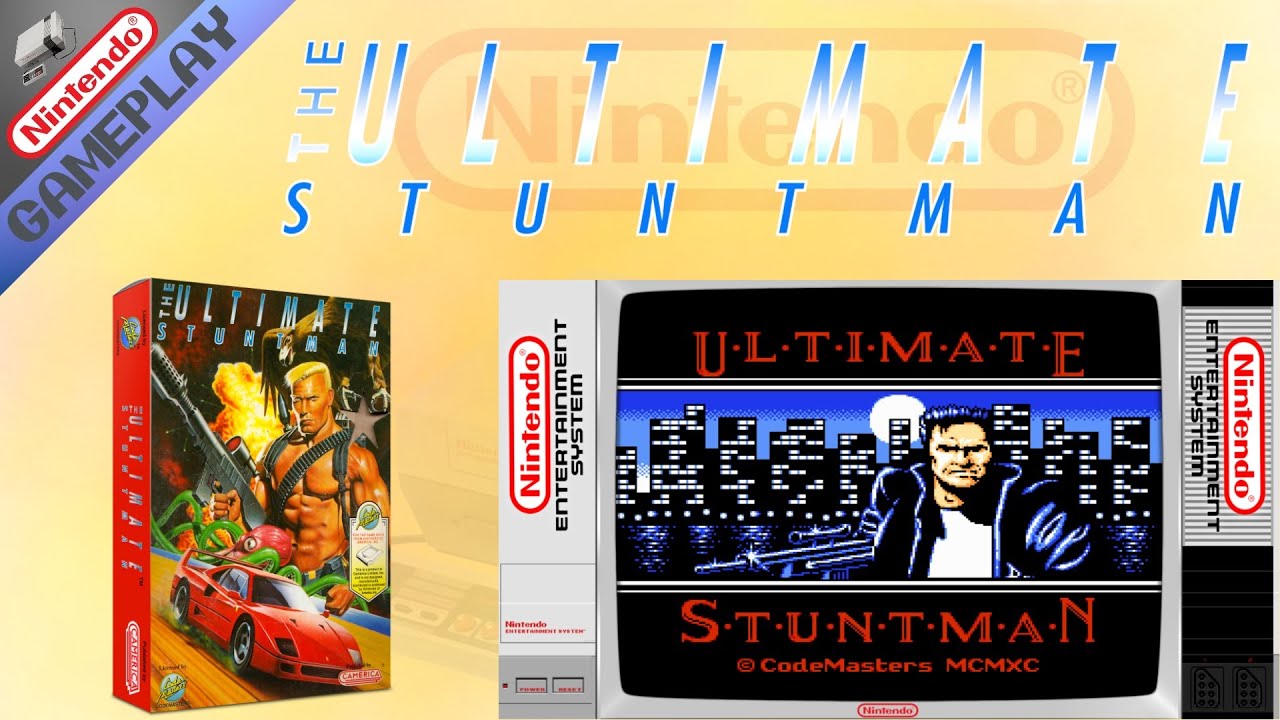 Ultimate Stuntman // Unlicensed NES Game // Short Gameplay - YouTube