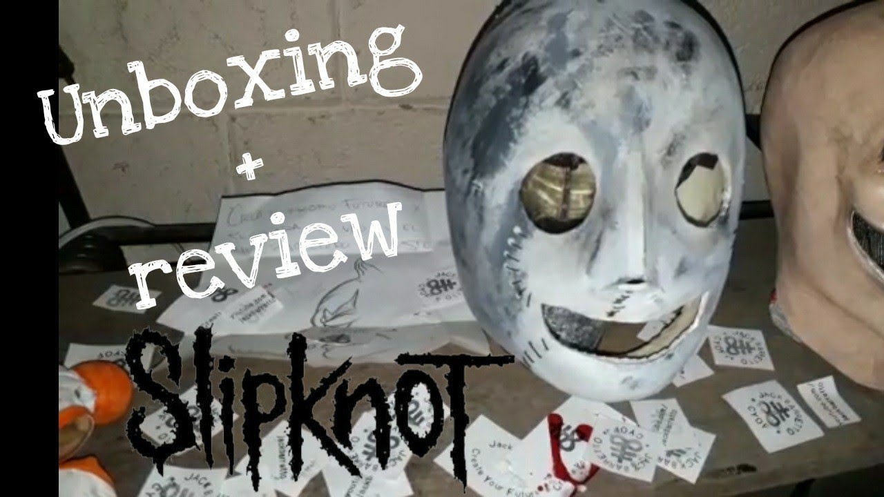 Corey Taylor slipknot mascara unboxing || Halloween 2020 - YouTube