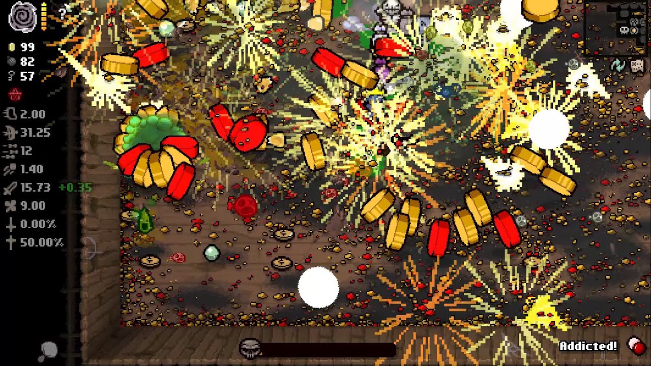 TBoI Apollyon Money Fireworks build - YouTube