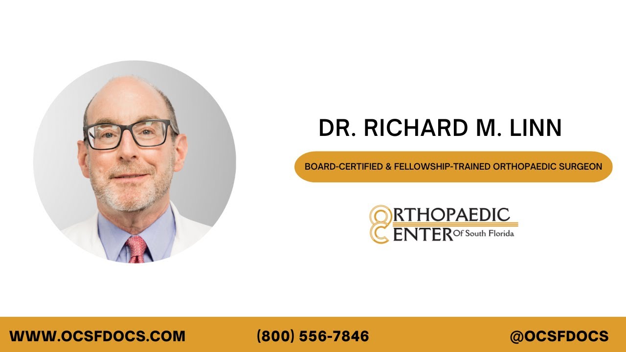 Board Certified Orthopaedic Surgeon in South Florida—Meet Dr. Richard M ...