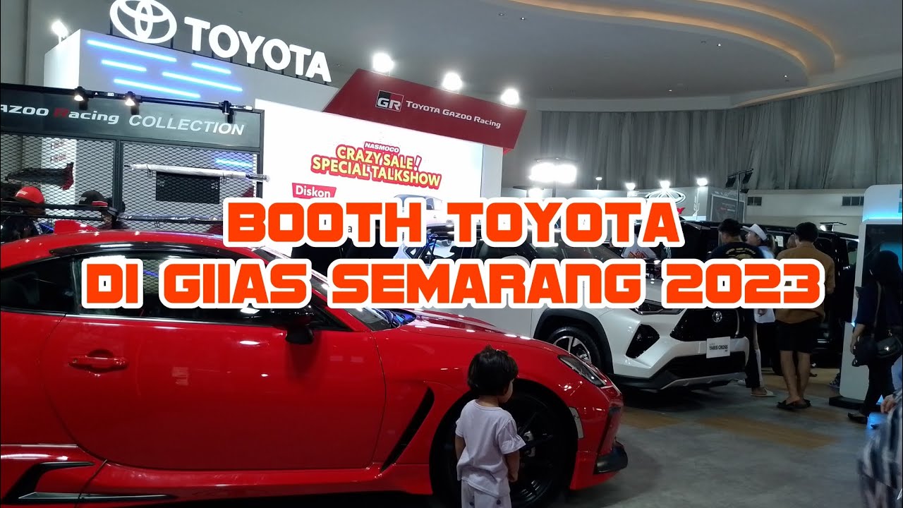 #TOYOTA KASIH DISPLAY DENGAN VARIAN JENIS MOBIL TERLENGKAP.. - YouTube
