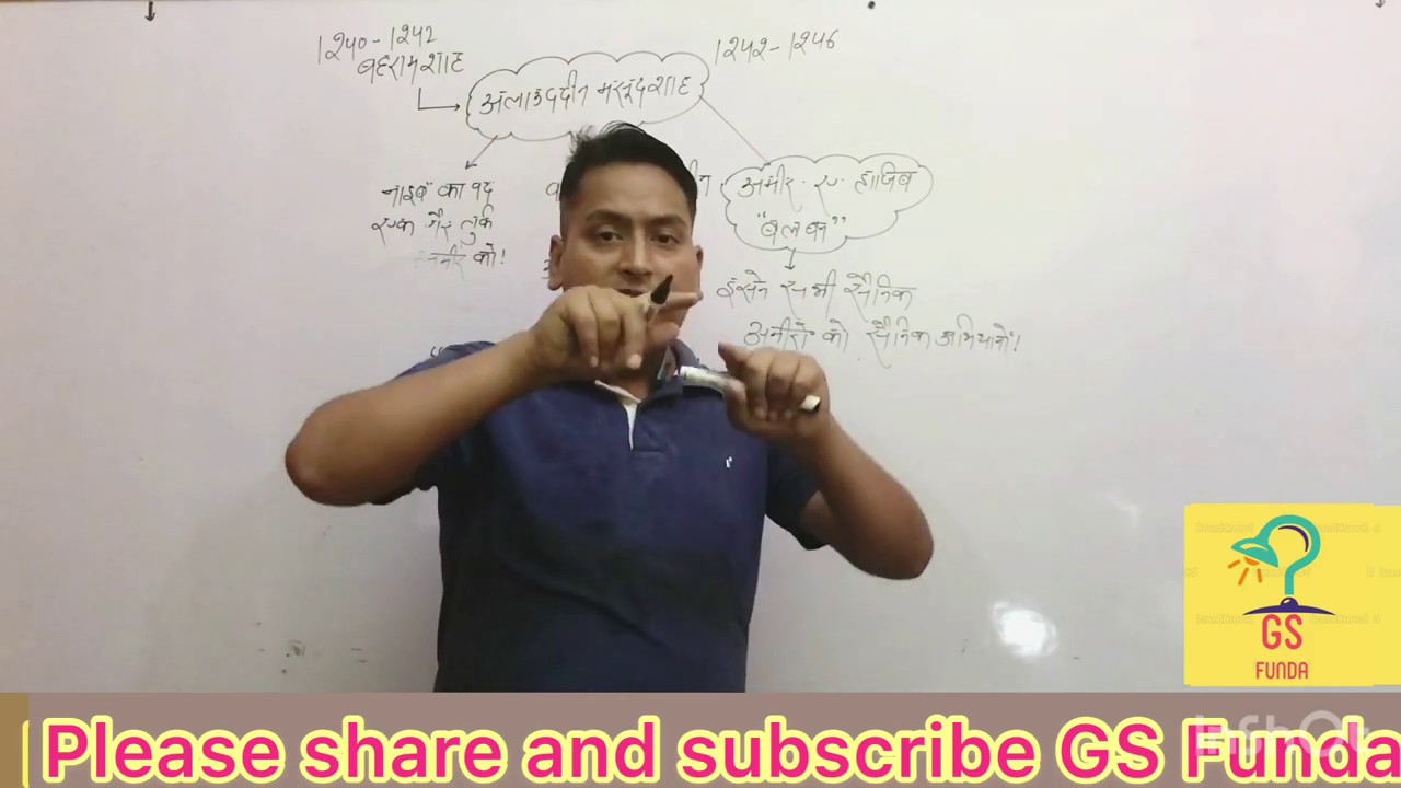 MEDIEVAL HISTORY part-11 (Nasiruddin Mahmud and rise of Balban) - YouTube