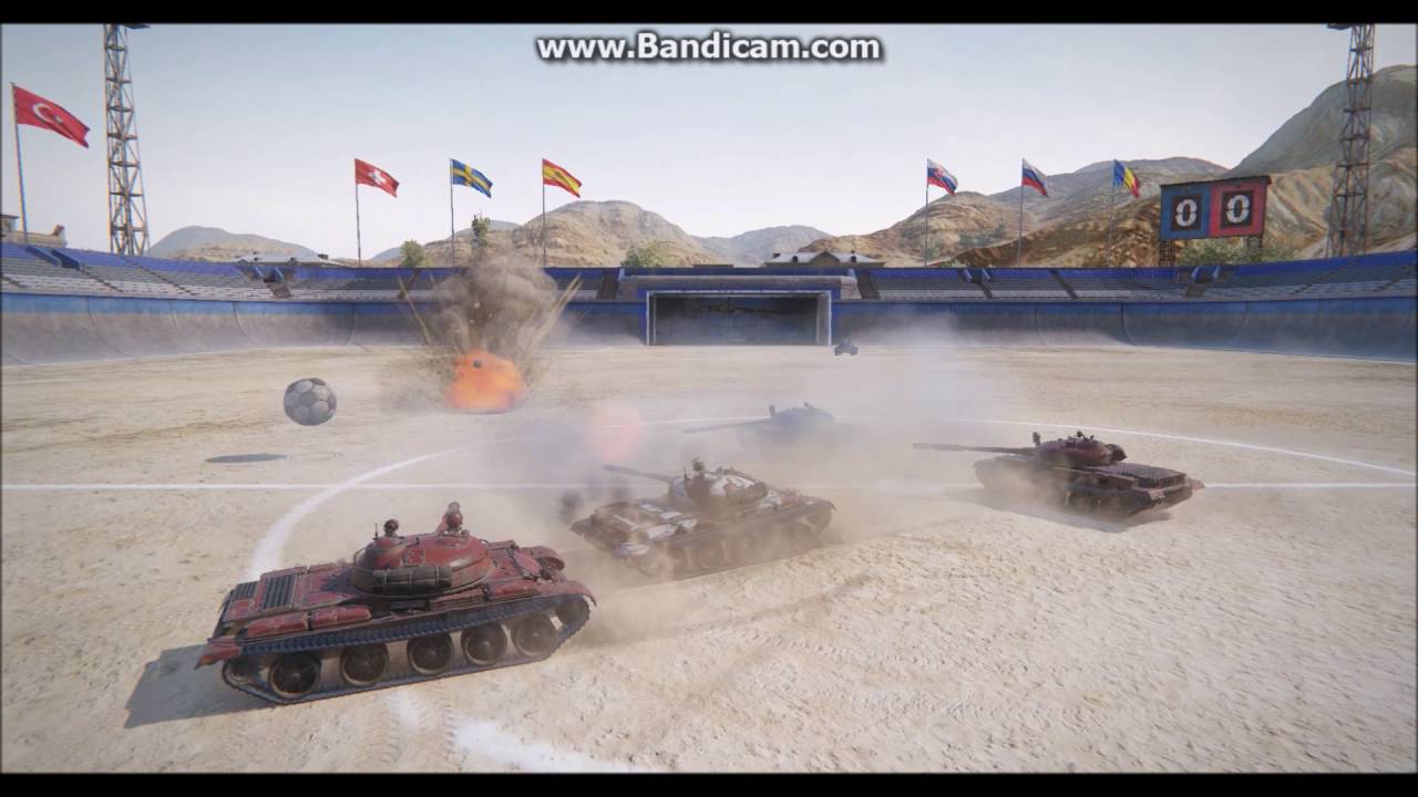 Tank FootBall - YouTube