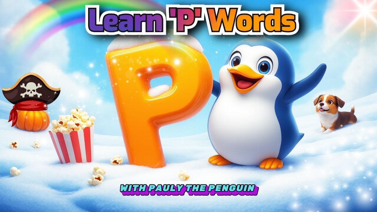 ABC Fun | Learn P Words With Pauly! |Fun ABC Phonics Song for Toddlers ...