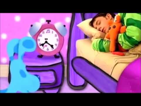 Blue's Big Musical Tickety and Blue wake up Steve (Blue Off) - YouTube