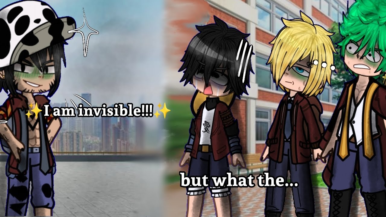 yo soy invisible!!! | one piece AU modern| - YouTube