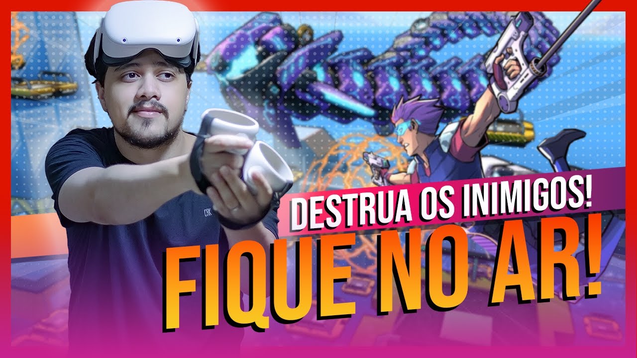 GAMEPLAY VR - Swarm | Oculus Quest 2 - GANCHOS E MUITOS TIROS! - YouTube