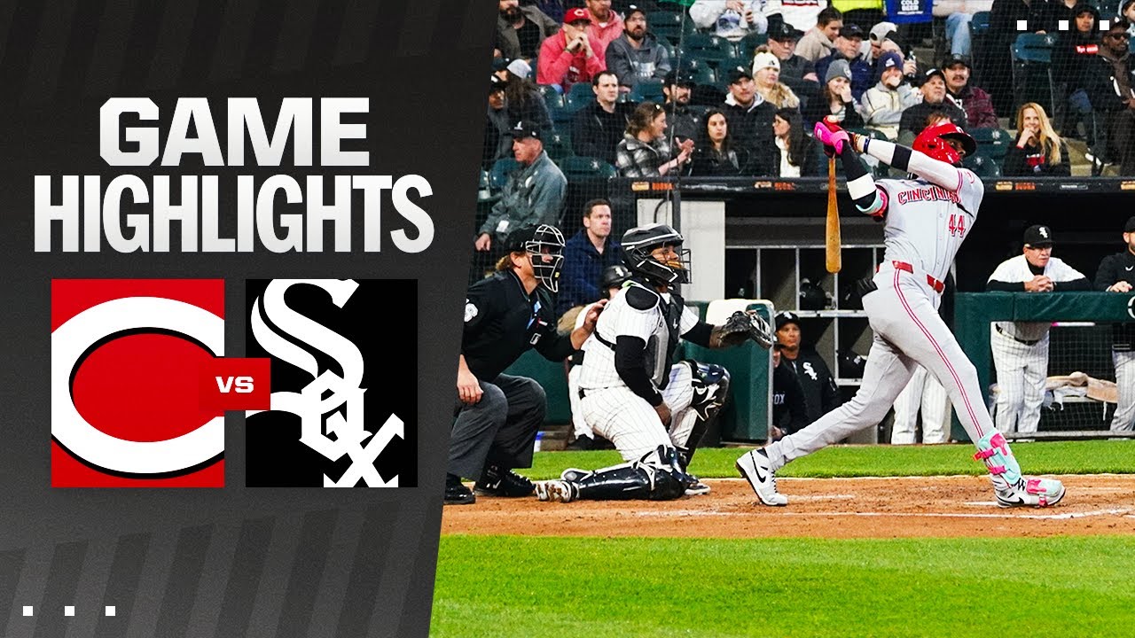 Reds vs. White Sox Game Highlights (4/12/24) | MLB Highlights - YouTube