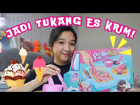 CIPINA GANTI PROFESI JADI TUKANG ESCREAM - YouTube