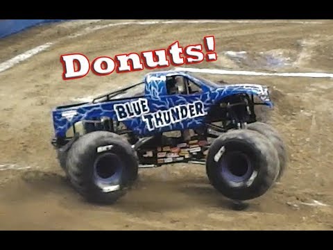 Monster Jam DONUTS: Monster trucks spin WILD! - YouTube