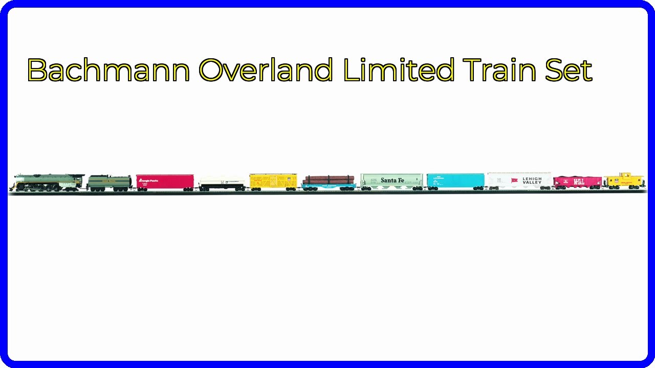 REVIEW (2024): Bachmann Overland Limited Train Set. ESSENTIAL details. - YouTube