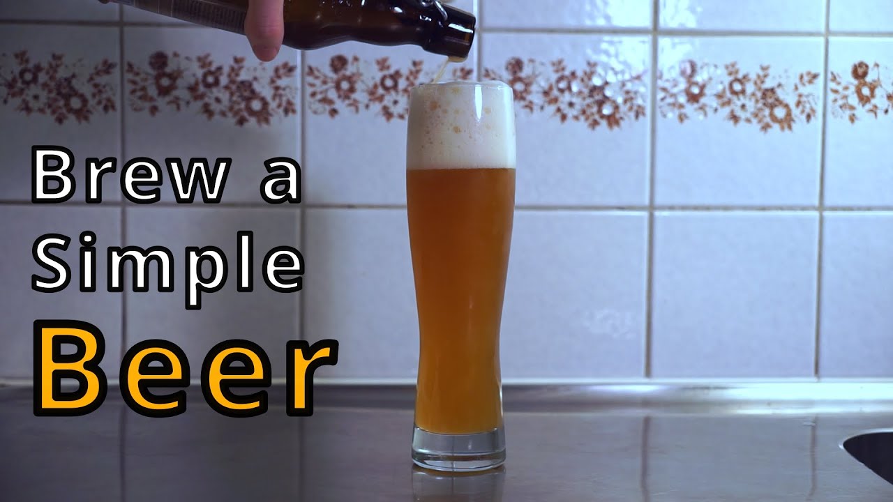 Brewing a simple beer - YouTube